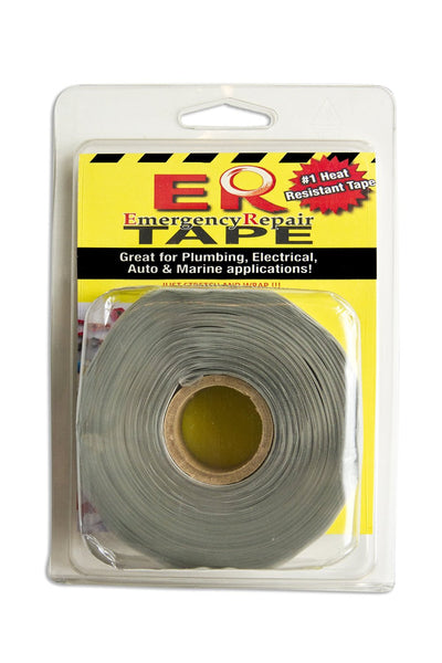 ER Tape | Grey 1" x 36' Self-Bonding Silicone Tape