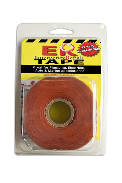 ER Tape | Red & Blue 1" x 36' Self-Fusing Silicone Tape